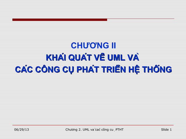 Chg 2 uml va ccptht | PPT
