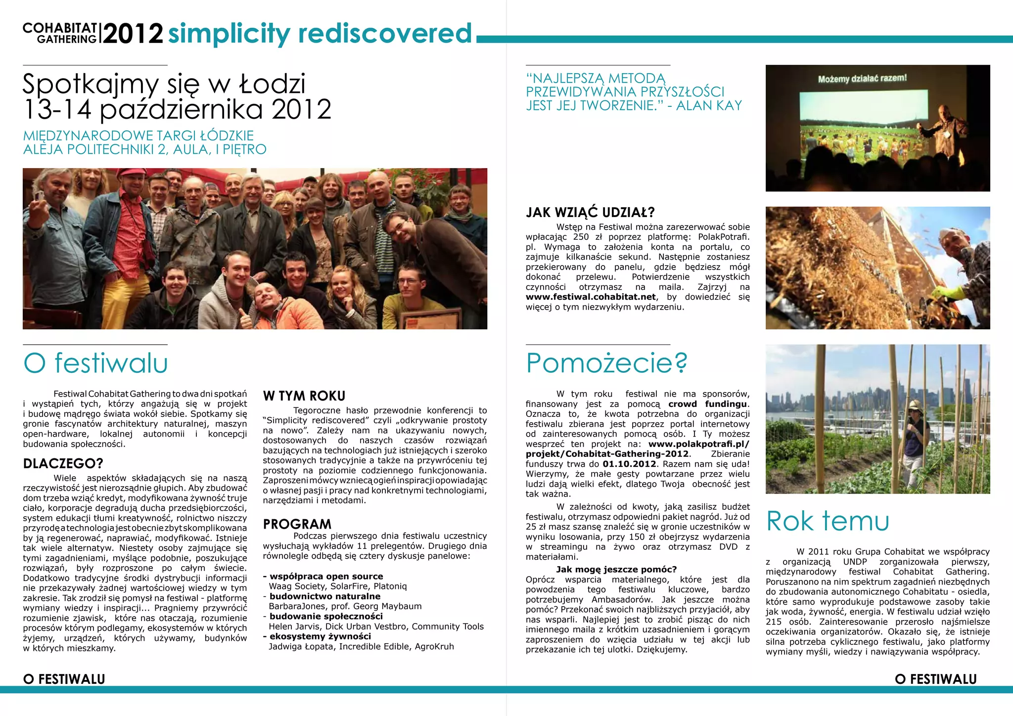 Cohabitat gathering 2012 ulotka | PDF