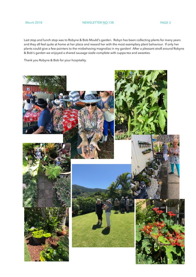 CHGC Newsletter No. 138 March 2018 | PDF