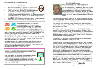 CHGC Newsletter No. 121 Sep 2016 | PDF