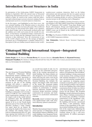 Chhatrapati Shivaji International Airport—Integrated Terminal Building ...