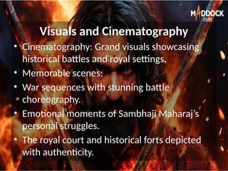 CHAVVA Movie Review ppt to be needed by any student bollywood film ...