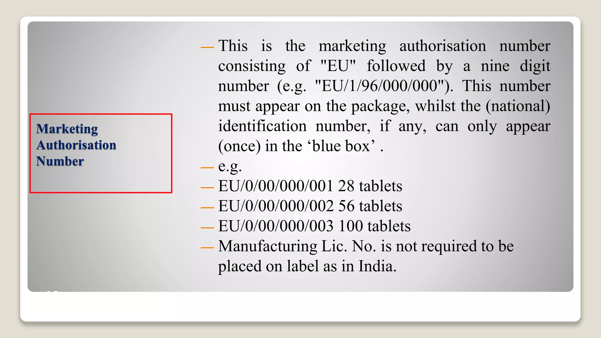 labelling of drugs and cosmetics in European Union | PPTX