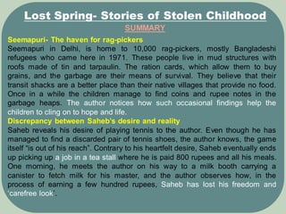 Chhavi Samriya,12Sci.Lost Springpowerpoint | PPT