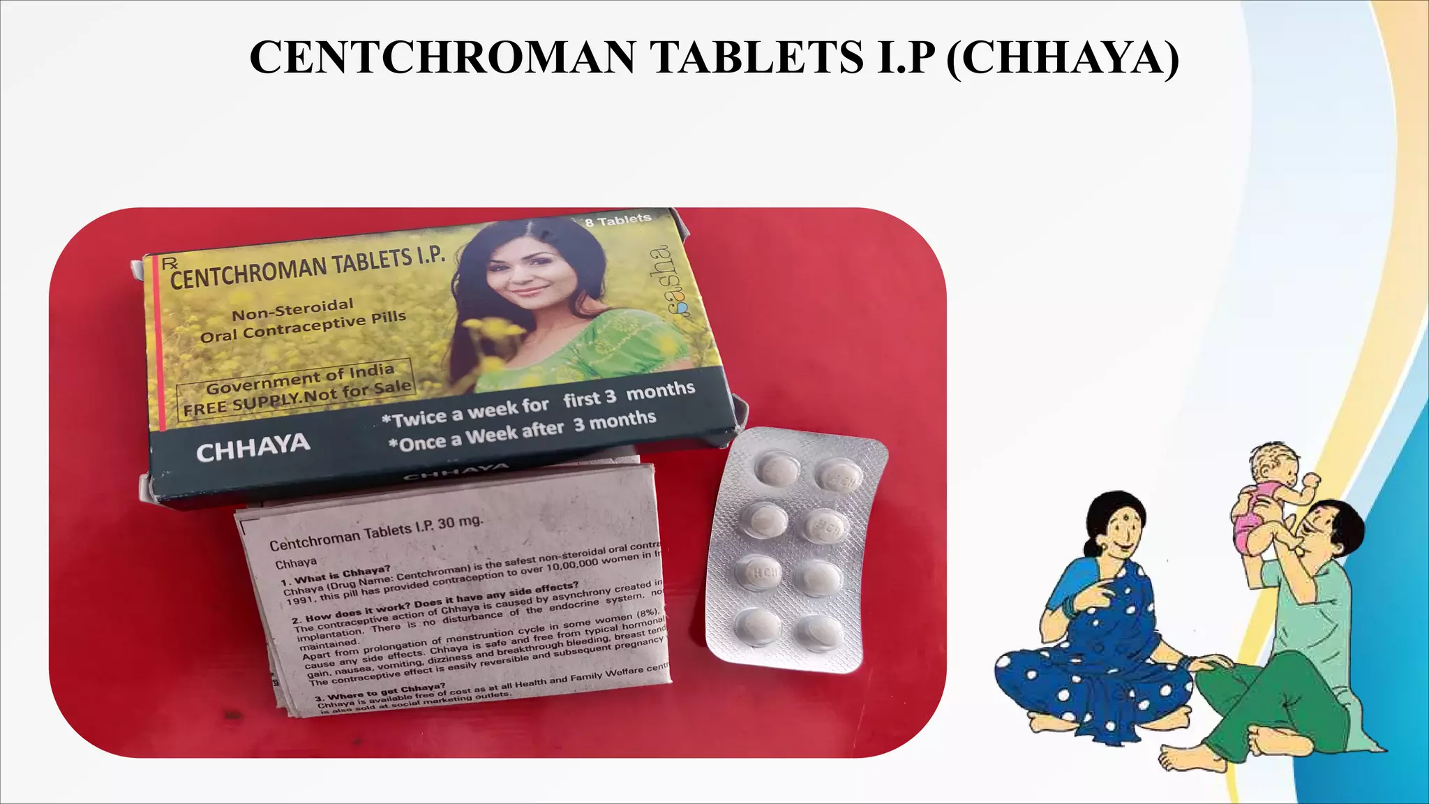 Centchroman Tablets I.P.( Chhaya) Oral Contraceptive Pills | PDF