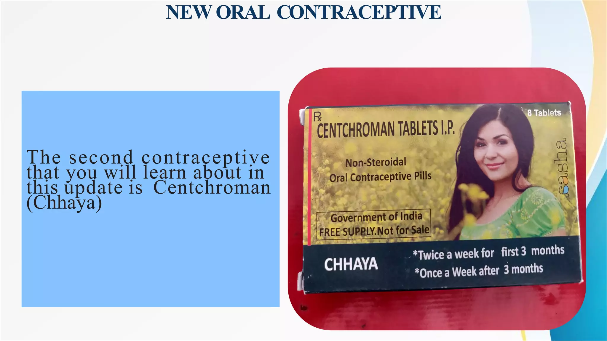 Centchroman Tablets I.P.( Chhaya) Oral Contraceptive Pills | PDF