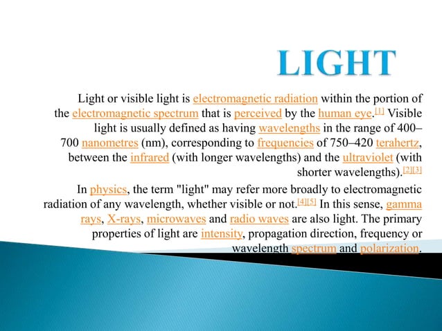 Light-Laws of Reflection | PPT