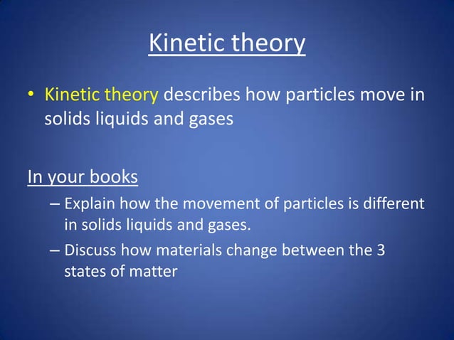 Ch heat transfer,_kinetic_theory,_insulation,_uvalues | PPT
