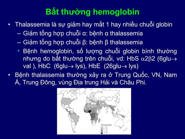 Chuyển hoá Hemoglobin bài giảng chương trình y khoa | PDF