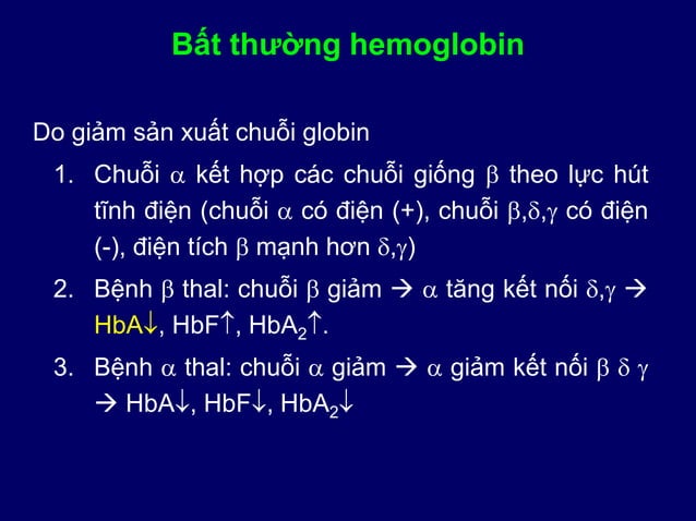 Chuyển hoá Hemoglobin bài giảng chương trình y khoa | PDF