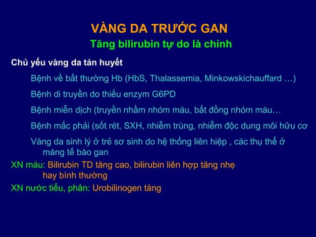 Chuyển hoá Hemoglobin bài giảng chương trình y khoa | PDF