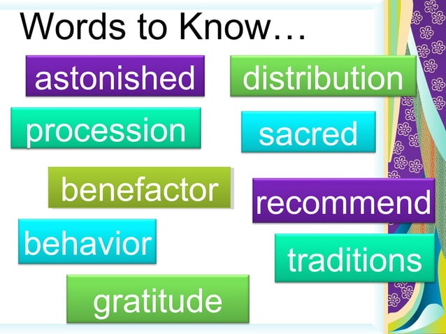 Ch´i lin purse vocabulary | PPT