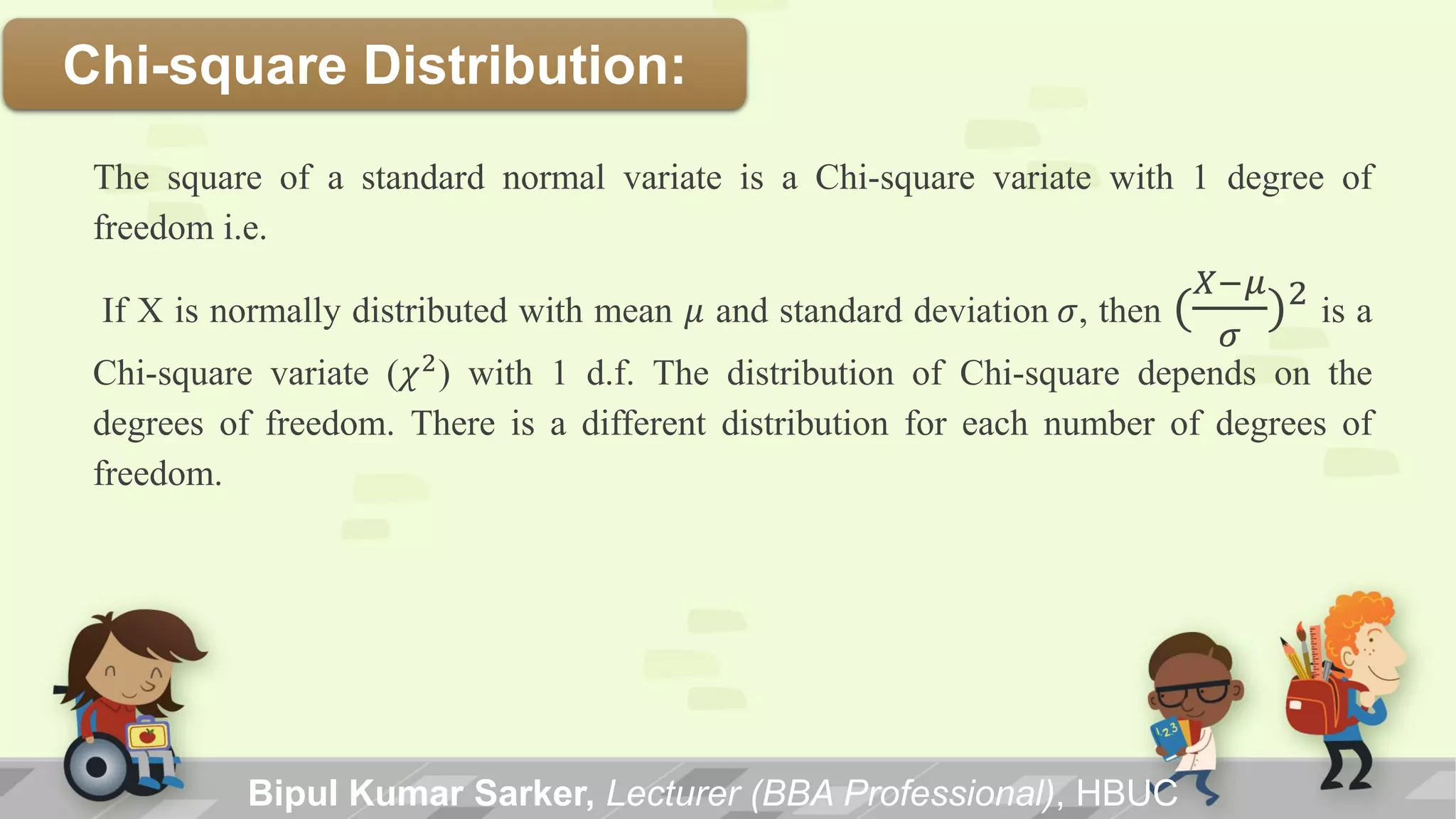 Chi-square distribution | PDF