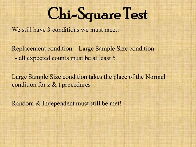 Chi square goodness of fit test | PPTX | Genetics | Science