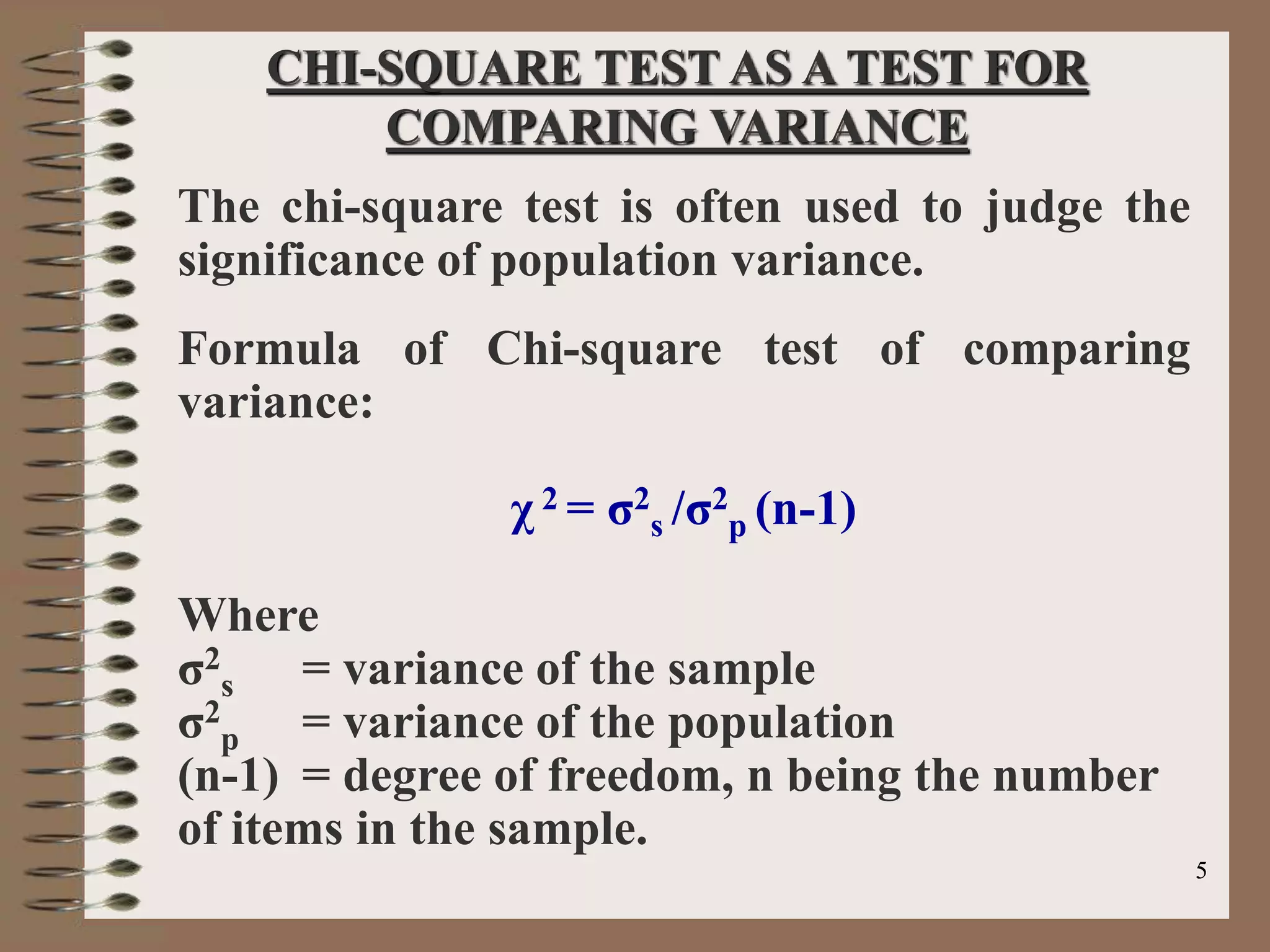Chi square test | PPTX