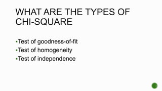 CHI-SQUARE TEST | PDF