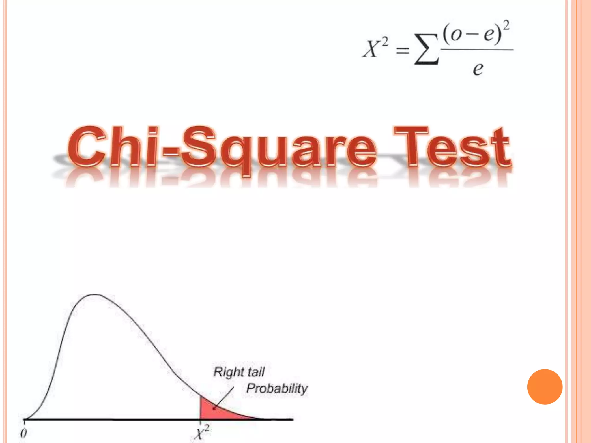 Chi-Square Test: Non-Parametric Goodness of Fit & Independence | PPT