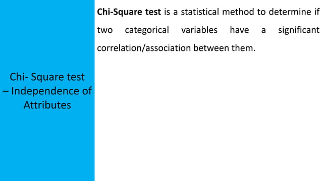 Chi square tests using SPSS | PPTX | Physics | Science