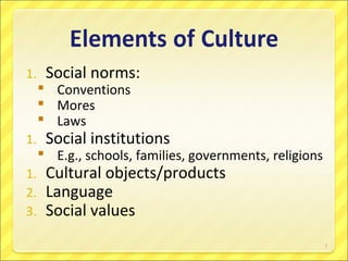Culture & Society | PPT