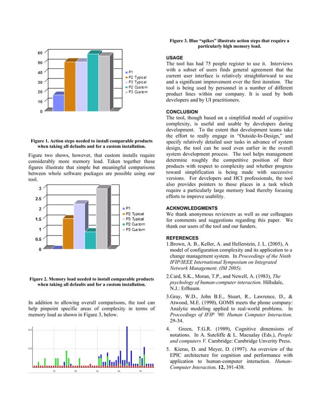 Note on Tool to Measure Complexity | DOC