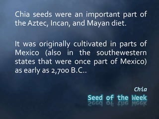 Chia | PPTX