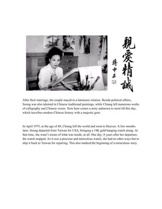 A History never remembered – Chiang Kai Shek and Soong Mei Ling, the ...