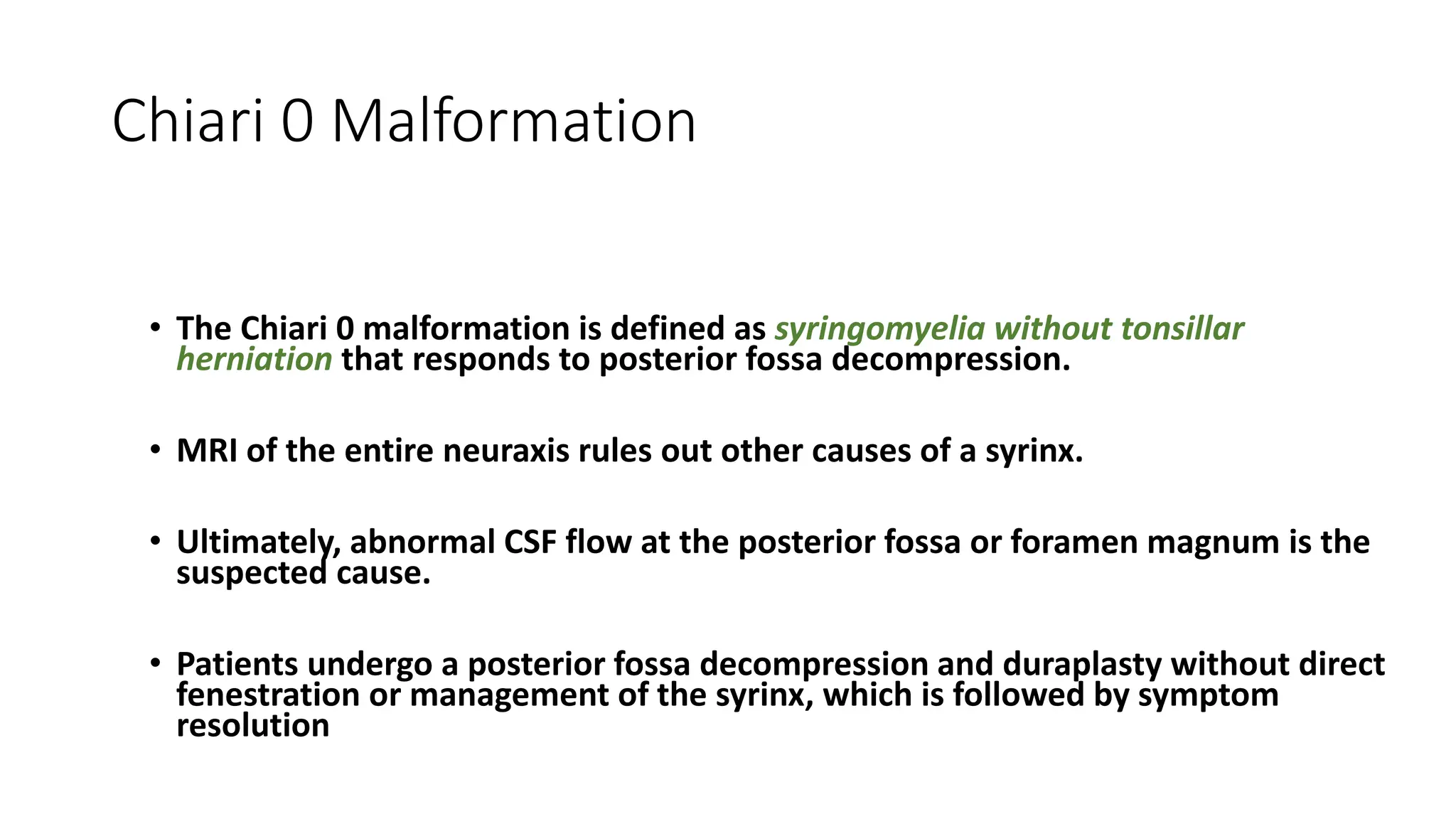 Arnold chiari malformation and types.pptx