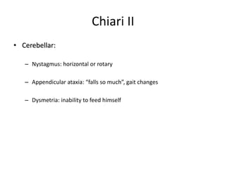 Chiari malformation | PPTX