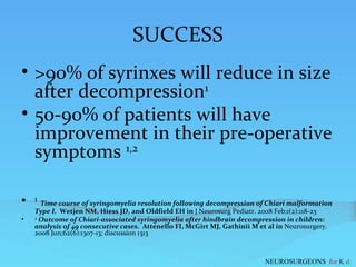 Chiari Malformations By Eric Trumble, MD | PPT | Death, Injury, or ...