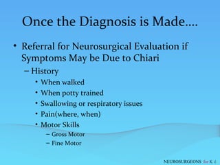 Chiari Malformations By Eric Trumble, MD | PPT | Death, Injury, or ...