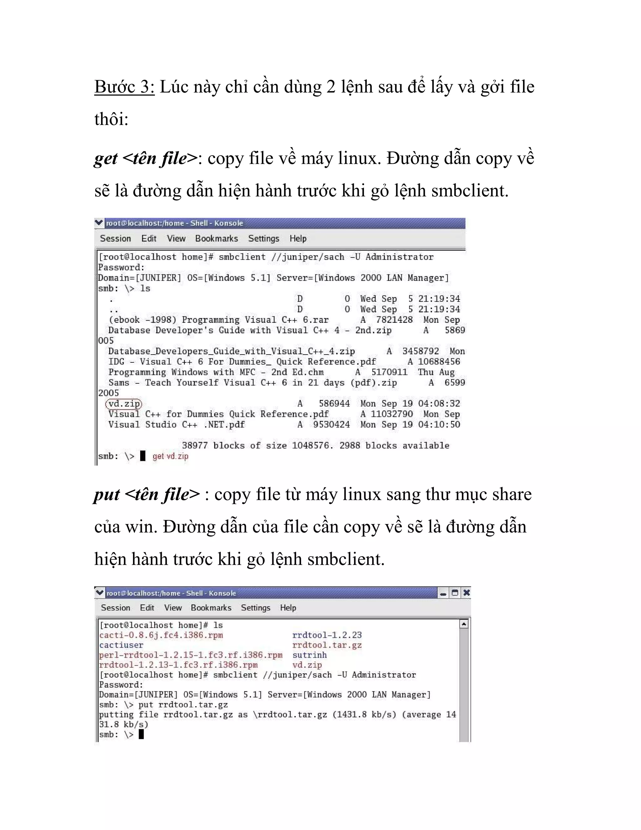 Chia sẽ file giữa windows và linux | PDF