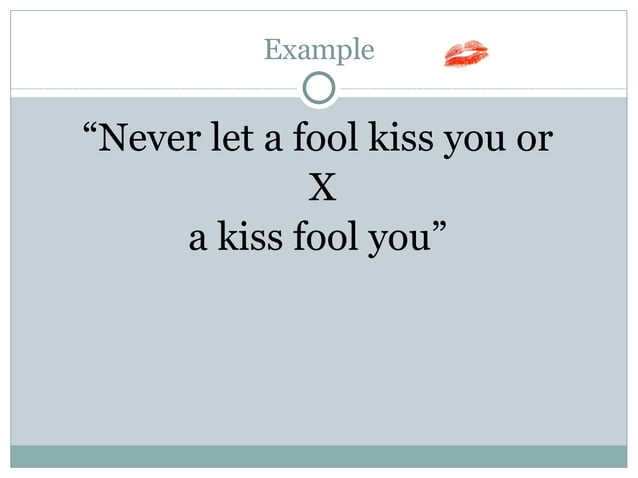 Chiasmus | PPT
