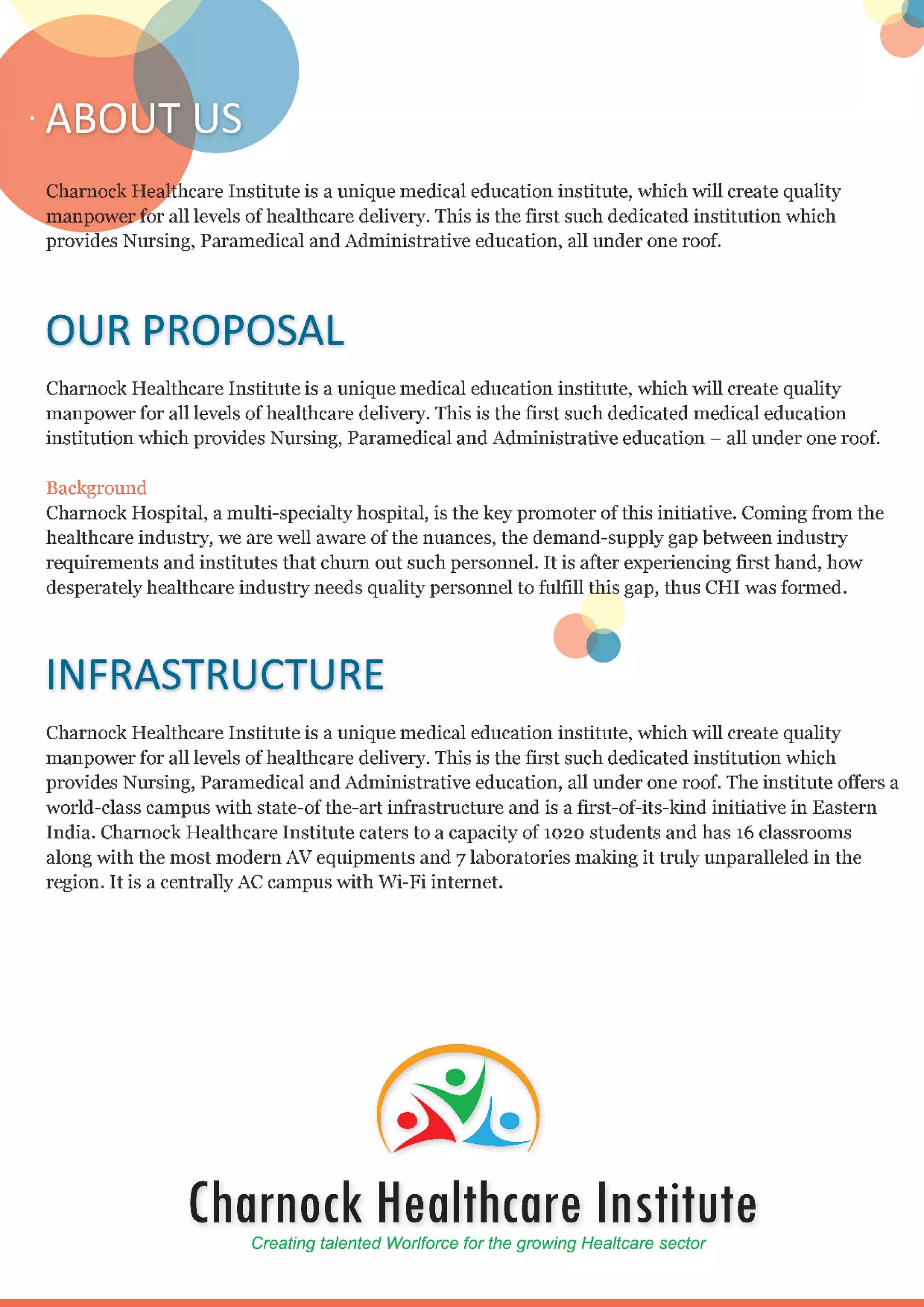 Charnock Healthcare Institute-Brochure | PDF