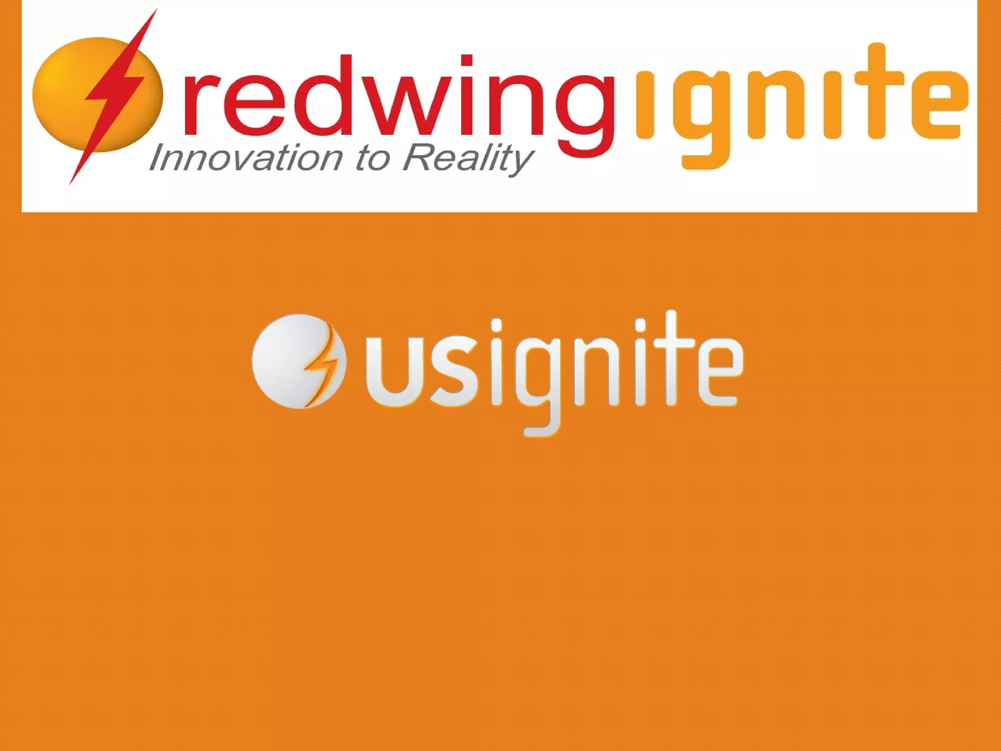 Red Wing Ignite - US Ignite Application Summit 2013 | PPT