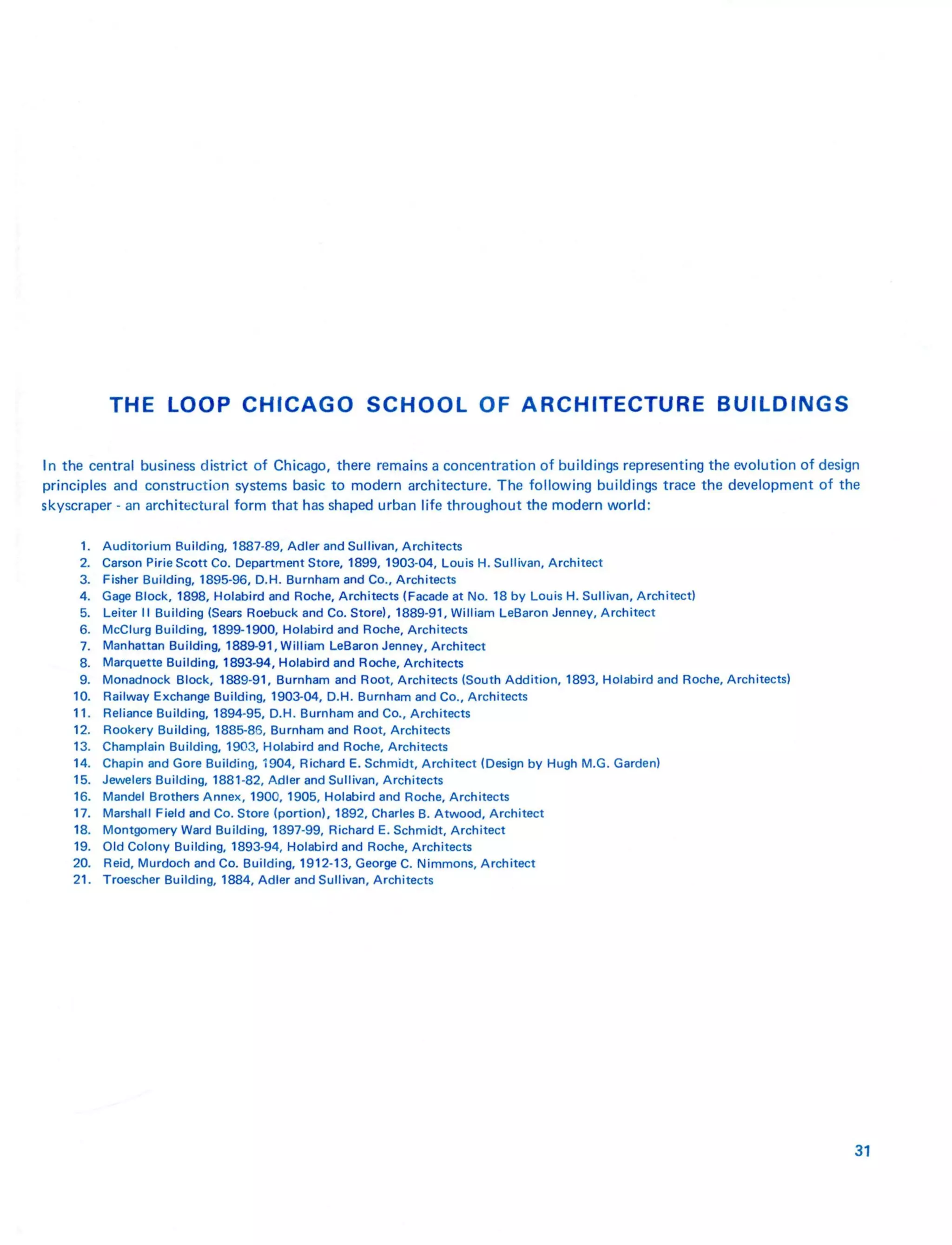 Chicago school-of-architecture | PDF