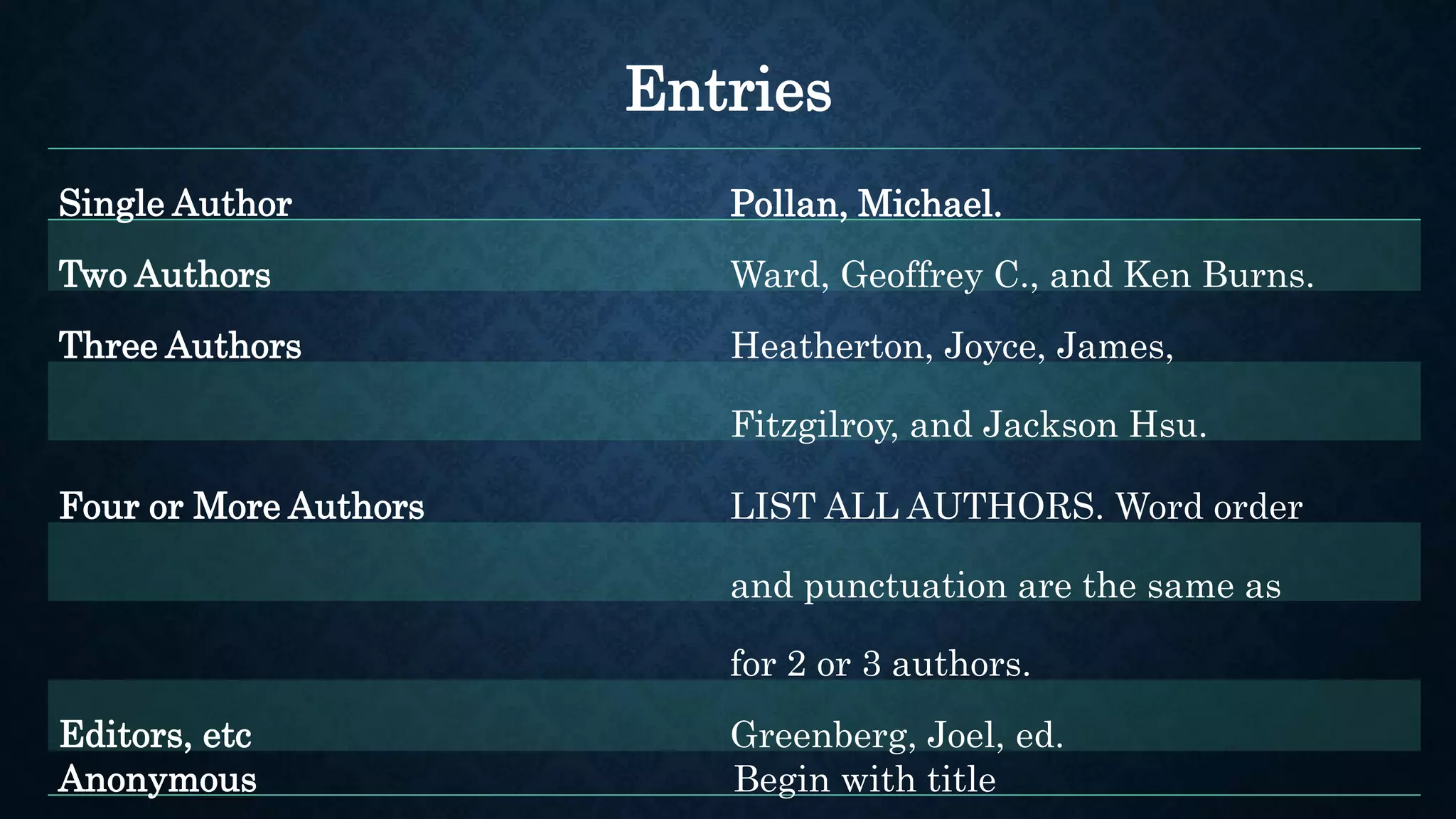 Chicago style of referencing | PPTX