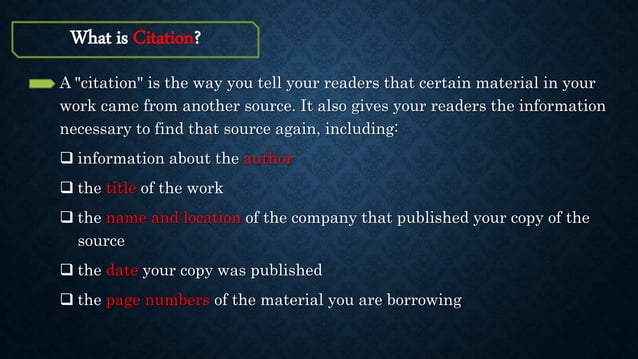 Chicago style of referencing | PPTX