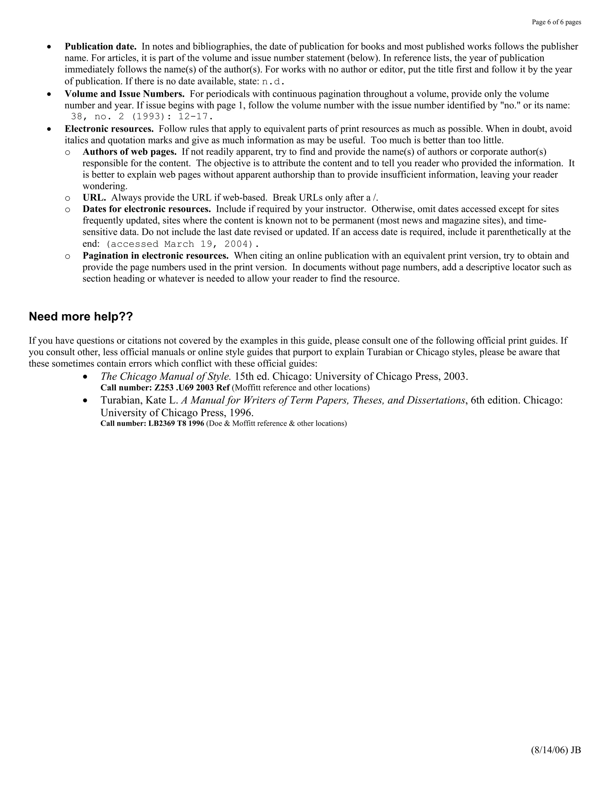 Chicago turabianstyle[1] | PDF