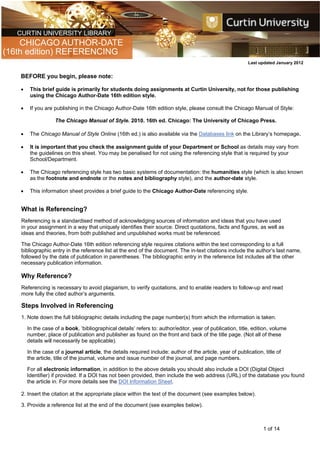 Chicago 16th complete_guide_updated1 | PDF