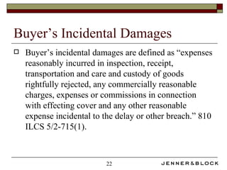 UCC Breach of Warranty | PPT