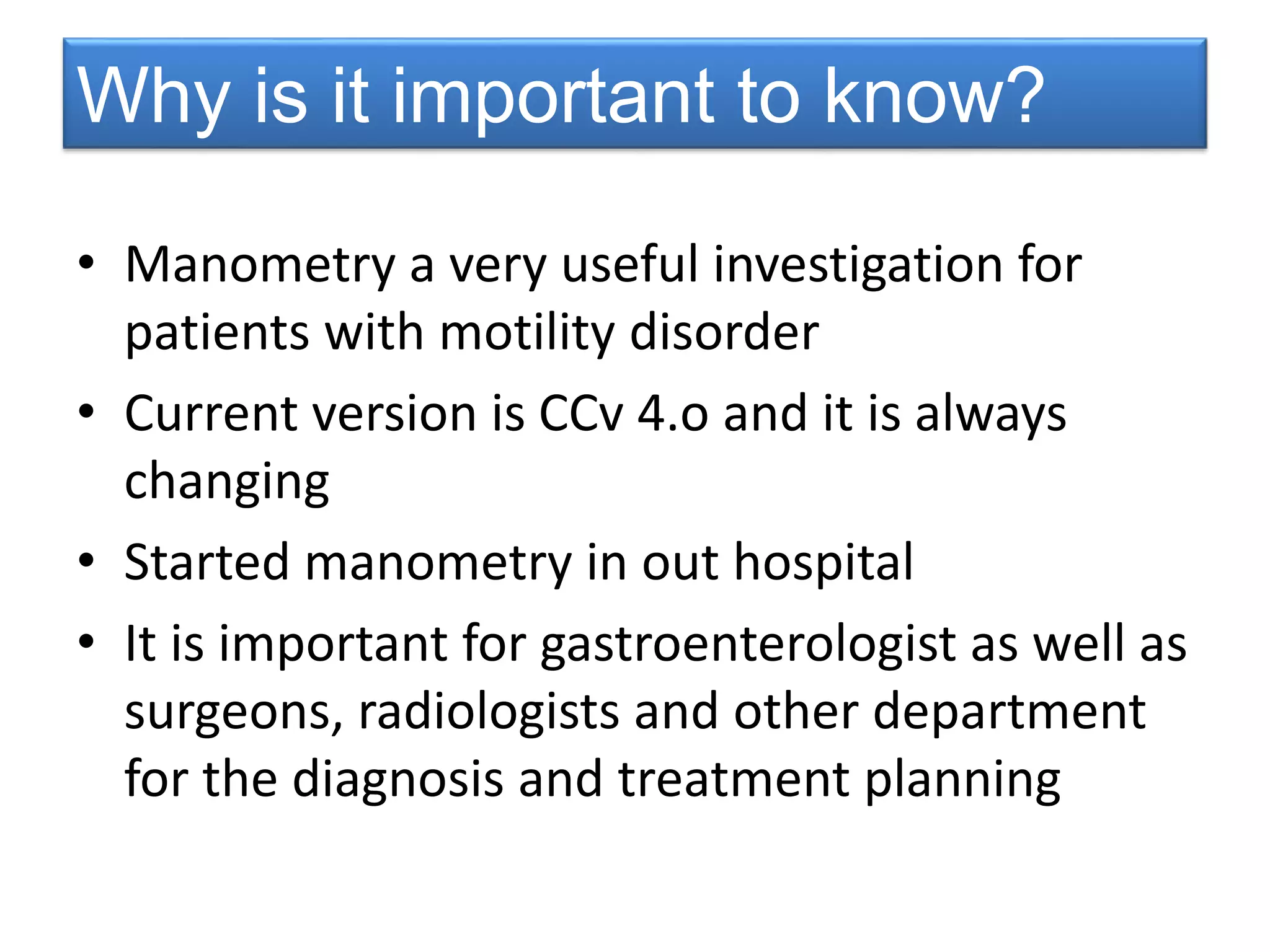 Chicago classification version 4.0: HRM classification of esophageal ...