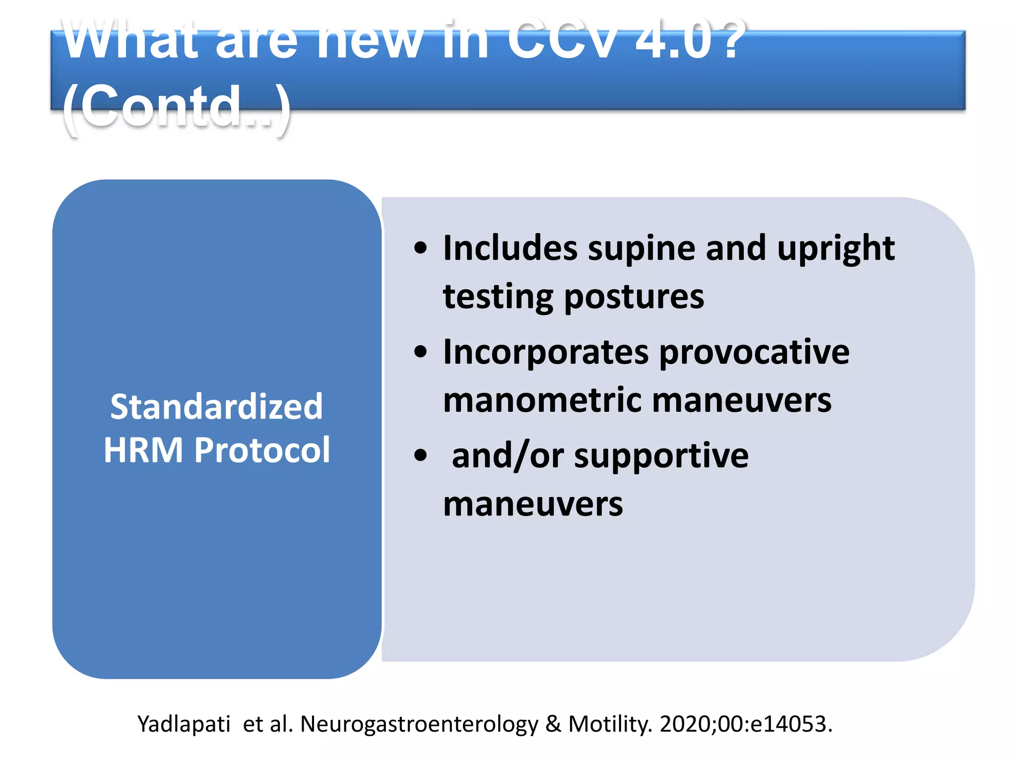 Chicago classification version 4.0: HRM classification of esophageal ...