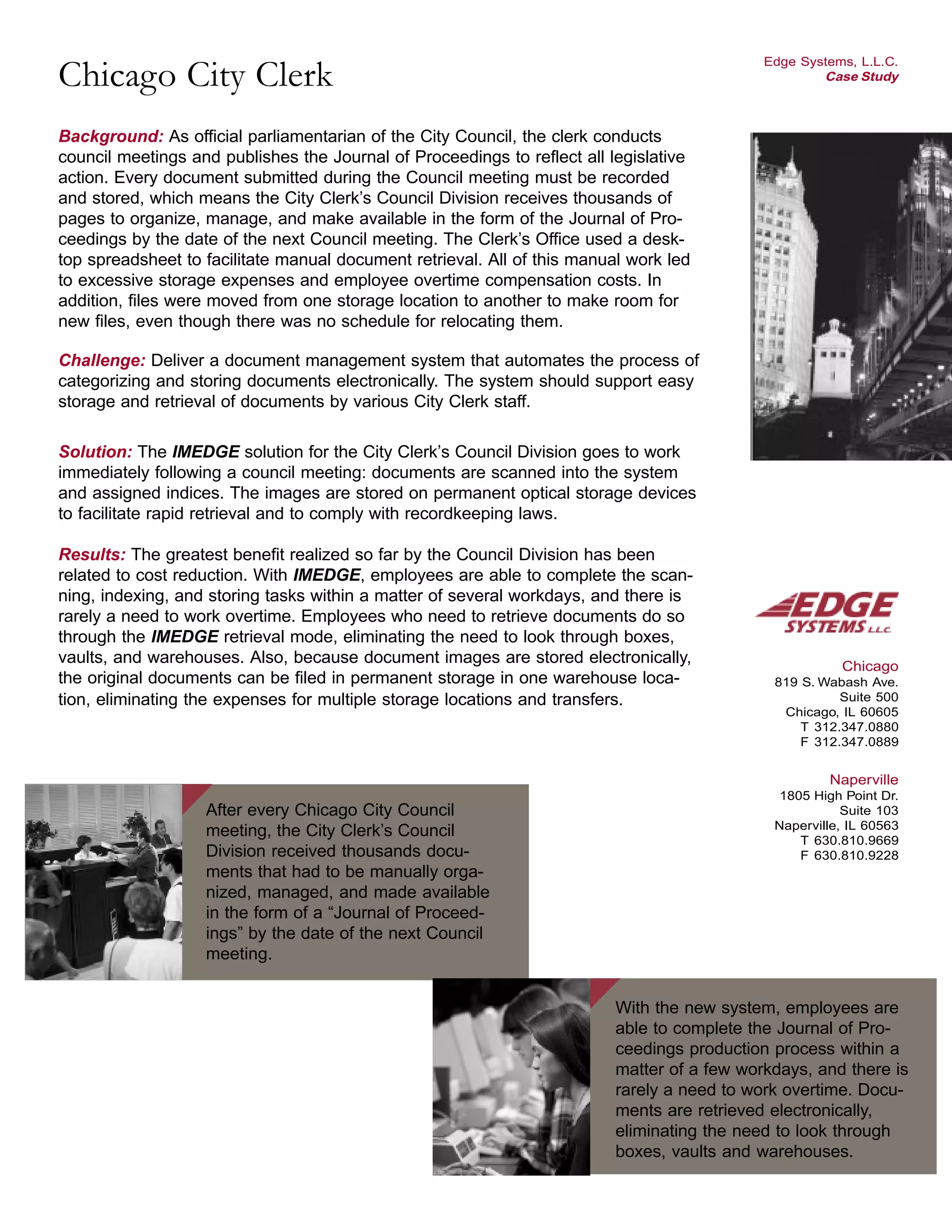 Chicago Case Studies | PDF