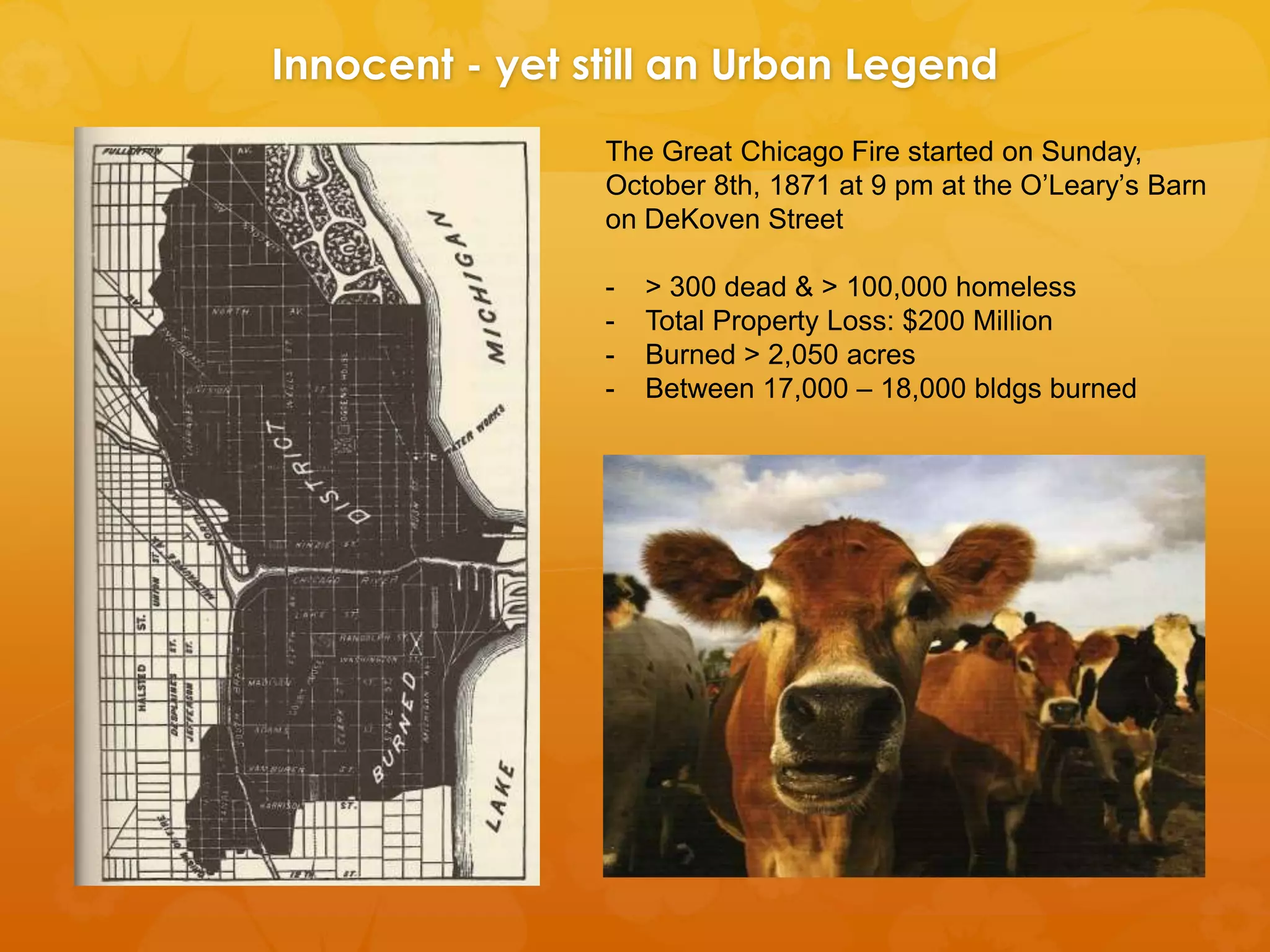 The Great Chicago Fire | PPTX