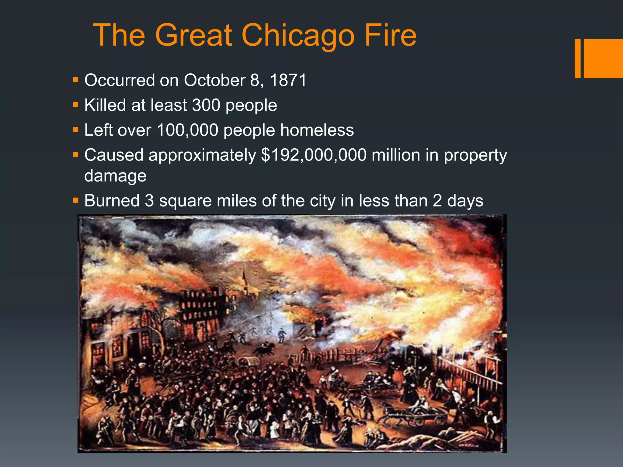 Chicago fire presentation | PPTX | Weather | Science