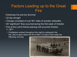 Chicago fire presentation | PPTX