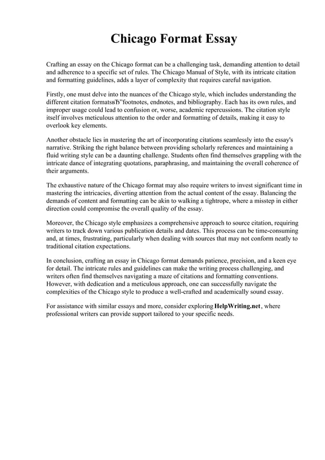 Chicago Format Essay.pdf