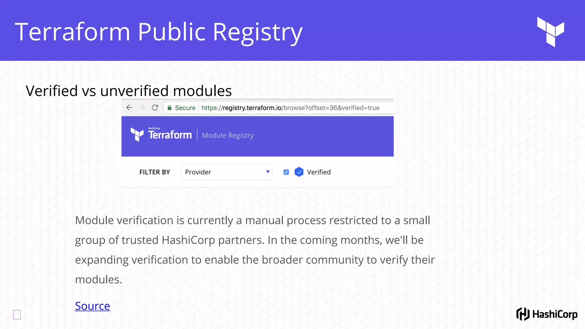 Chicago Hashicorp User Group - Terraform Public Module Registry | PPT
