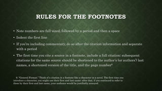 Chicago nb citations | PPTX