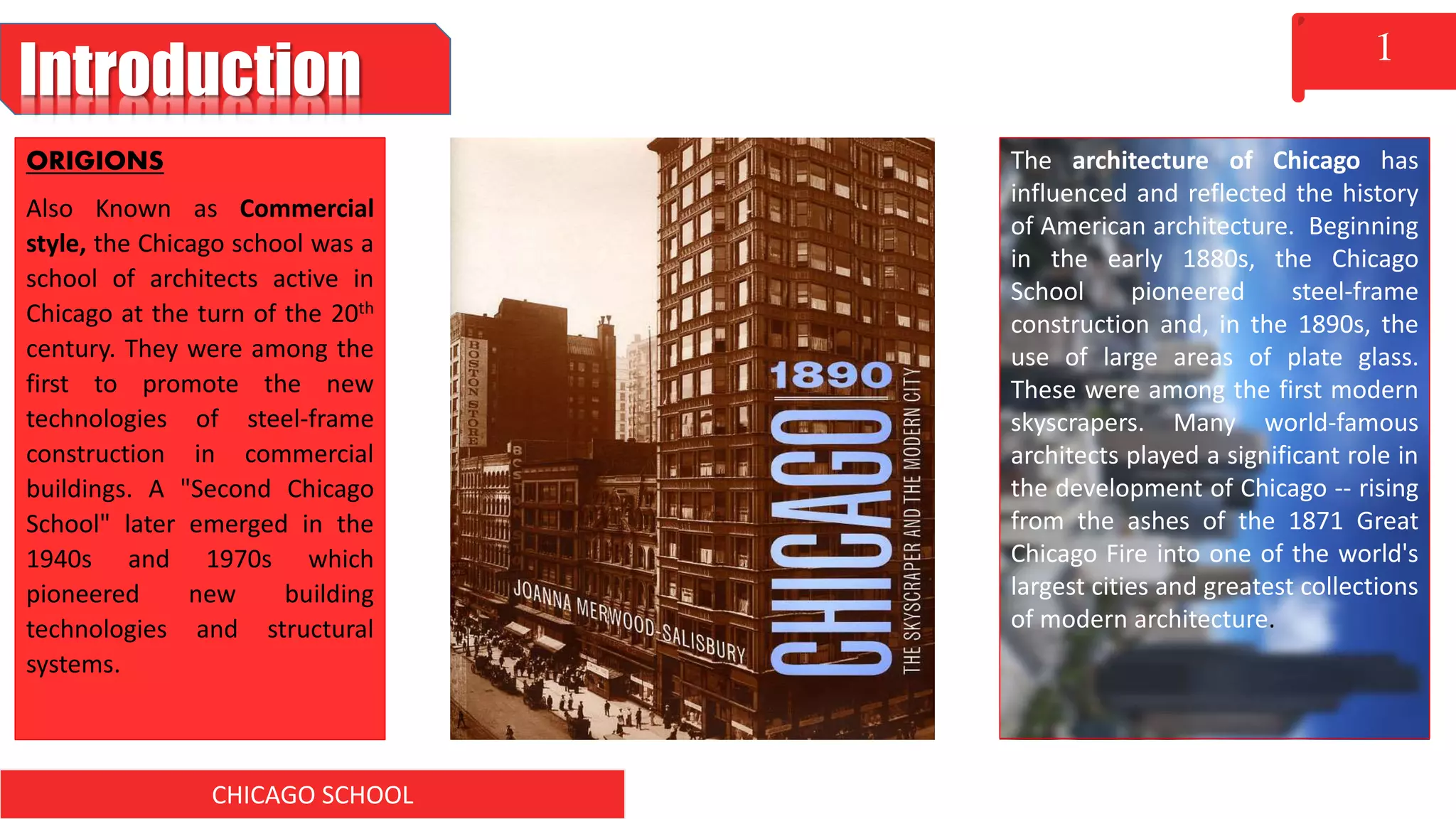 Chicago school (final ppt) | PPTX